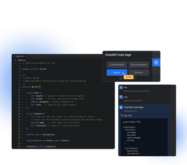 ChainIDE: AI-Powered Web3 IDE